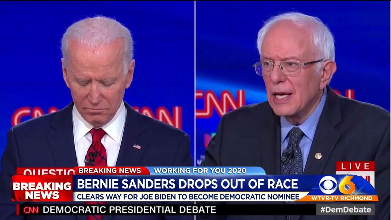 Bernie Sanders drops out of presidential race - YouTube