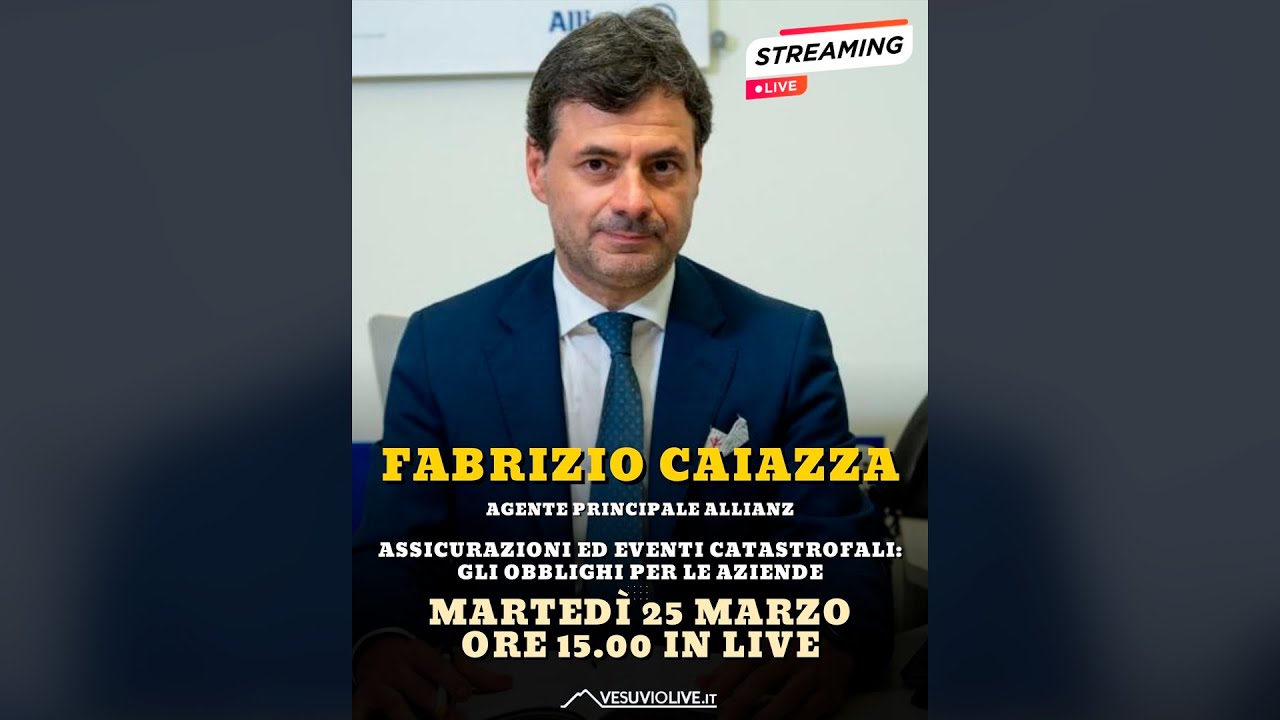 Assicurazioni ed eventi catastrofali: il punto con il dott. Fabrizio ...