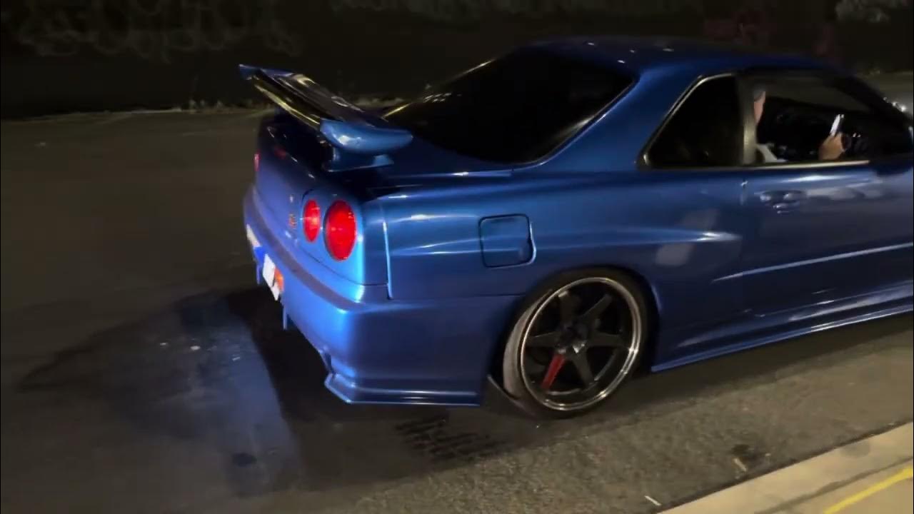 R34 launch control link ecu GTT RB25 - YouTube