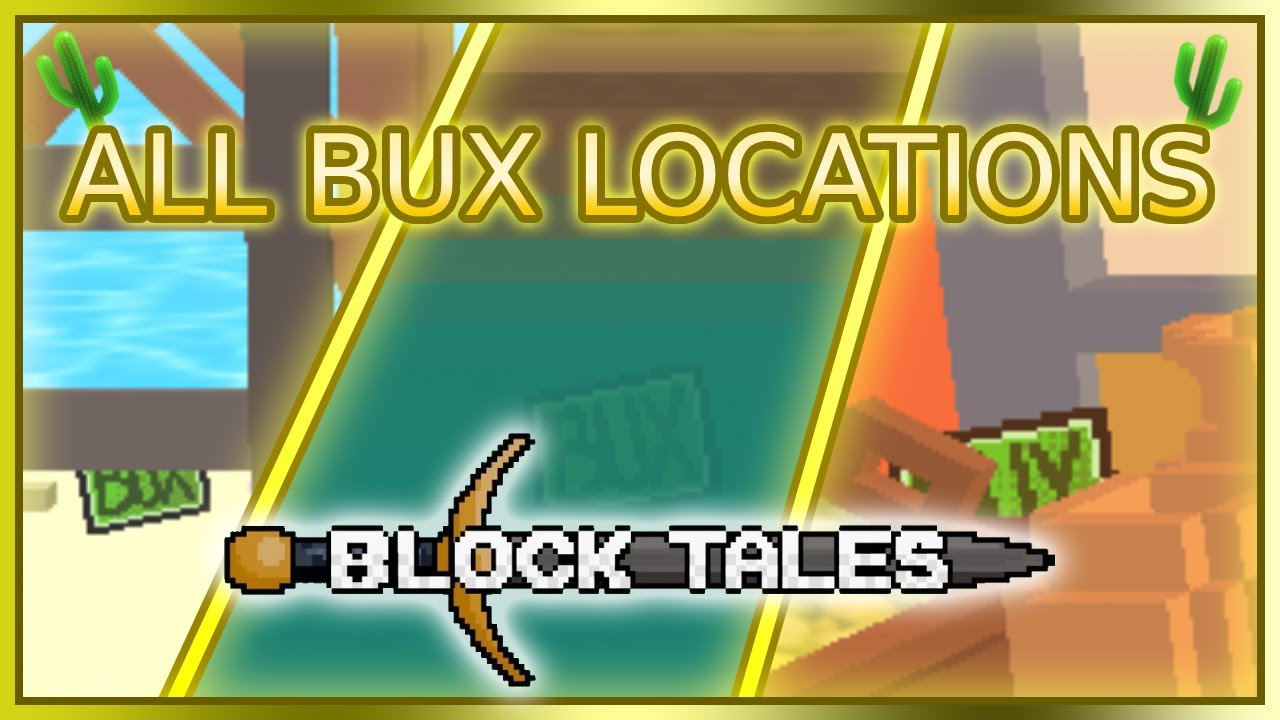 [Roblox] Block Tales All New 10 Bux Locations Chapter 4🌵 - YouTube