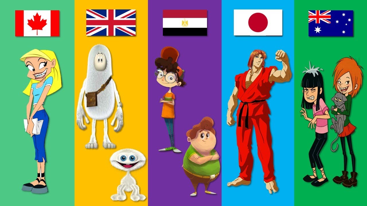 Cartoons From Different Countries | Pt.115 - YouTube