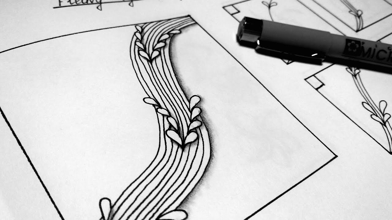 FLEAVY BY HANNY WALDBURGES || Zentangle - YouTube