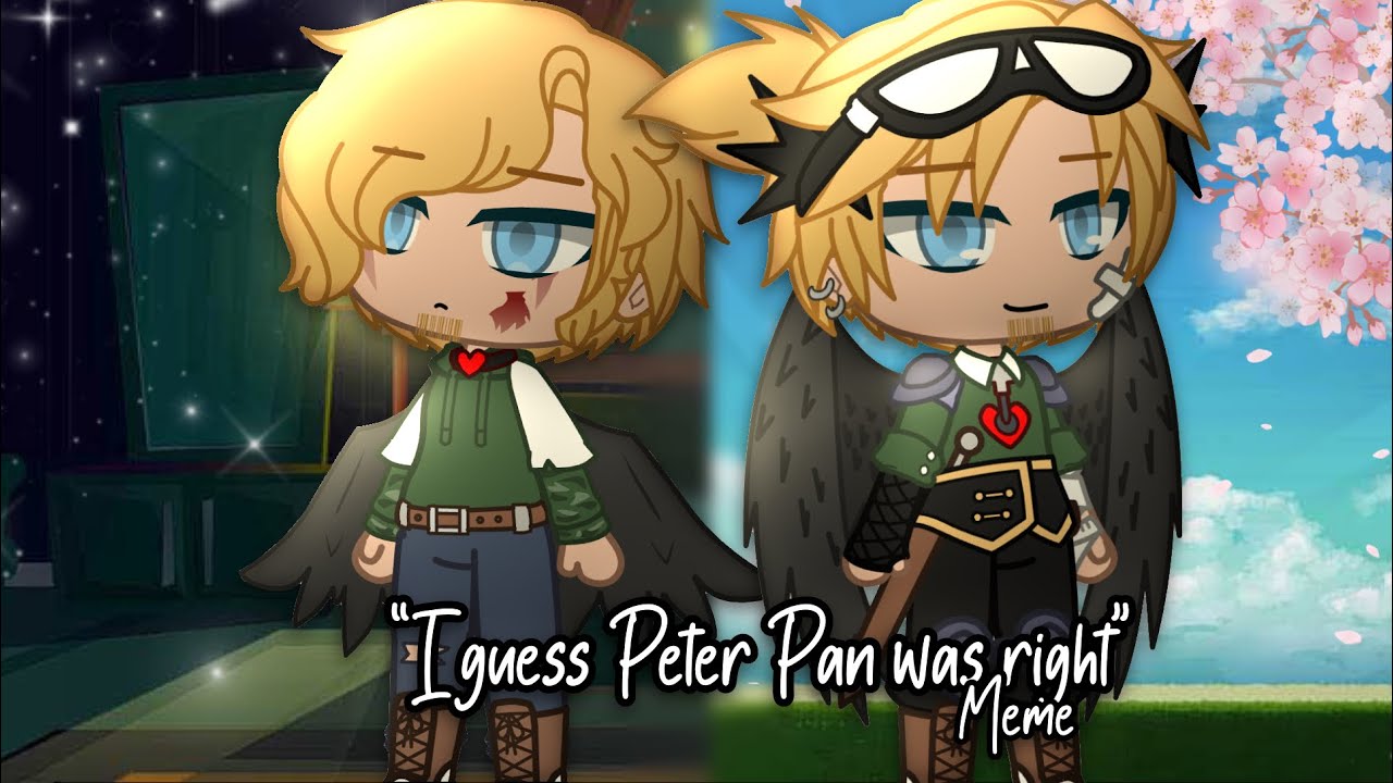 “I guess Peter Pan was right” Meme || Emerald Duo + Mumza || DSMP AU ...
