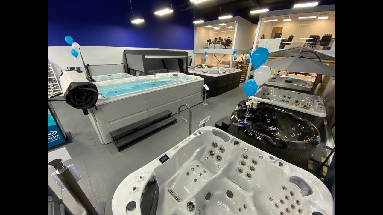 2021 Jacuzzi Hot Tub Showroom Tour - YouTube