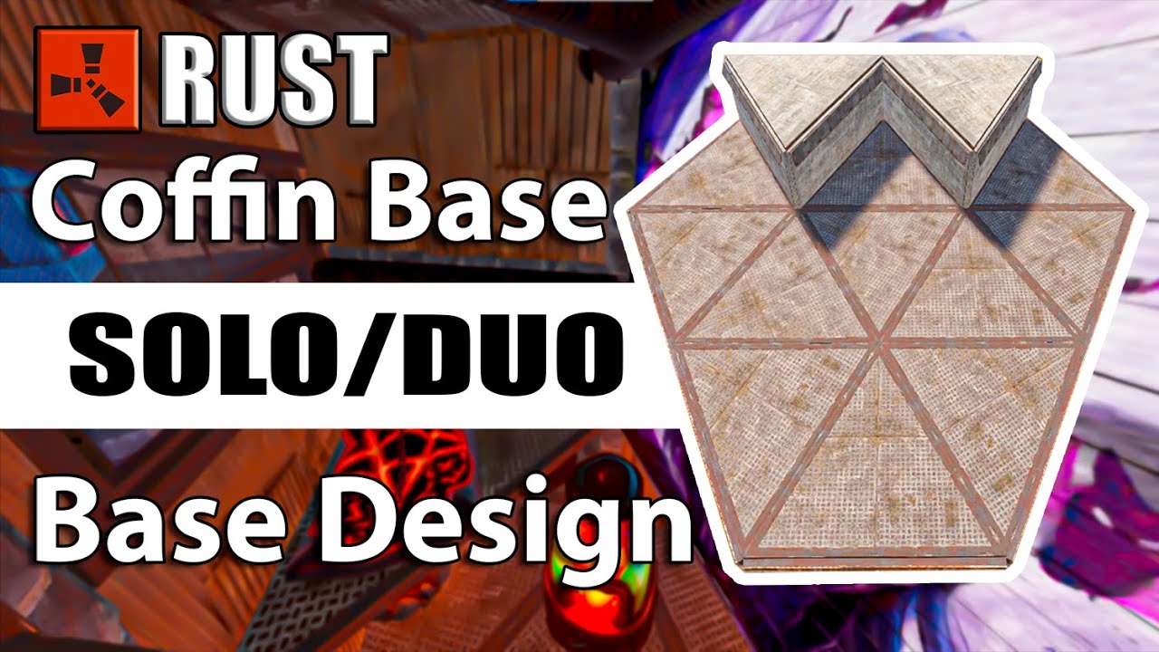 THE Coffin Base - SOLO /DUO Bunker BASE Design - Compact Rust Base ...