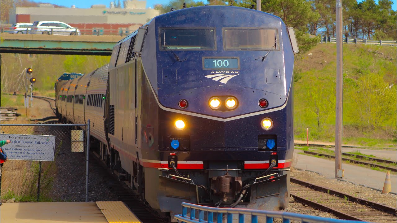Amtrak 100! Railfanning in the Portland area 5/10/24 - YouTube