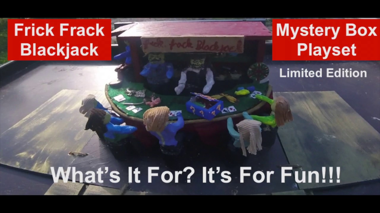 The Frick Frack Blackjack Mystery Box Diorama Playset - YouTube
