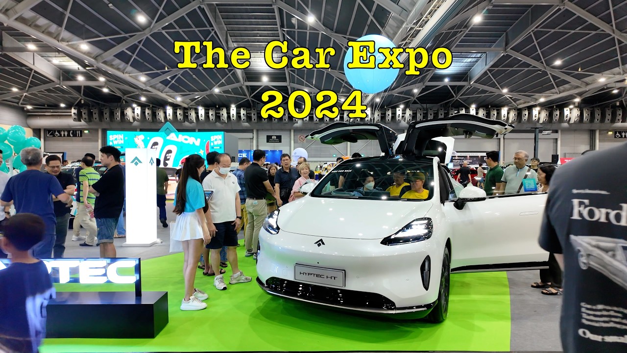 Singapore Biggest Car Show - The Car Expo 2024 #singapore #carshow # ...