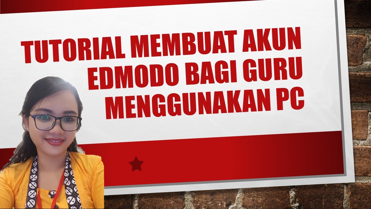 Tutorial Membuat Akun Edmodo Untuk Guru Menggunakan PC - YouTube
