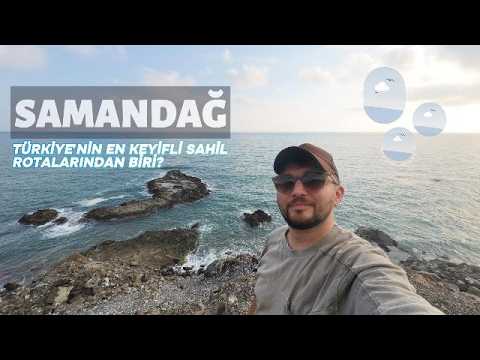 Samandağ'ın muhteşem deniz manzaralı kıyıları (yol videosu)#44