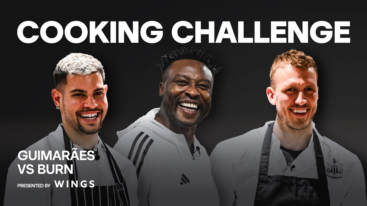 COOKING CHALLENGE | Bruno Guimarães v Dan Burn 👨‍🍳 - YouTube