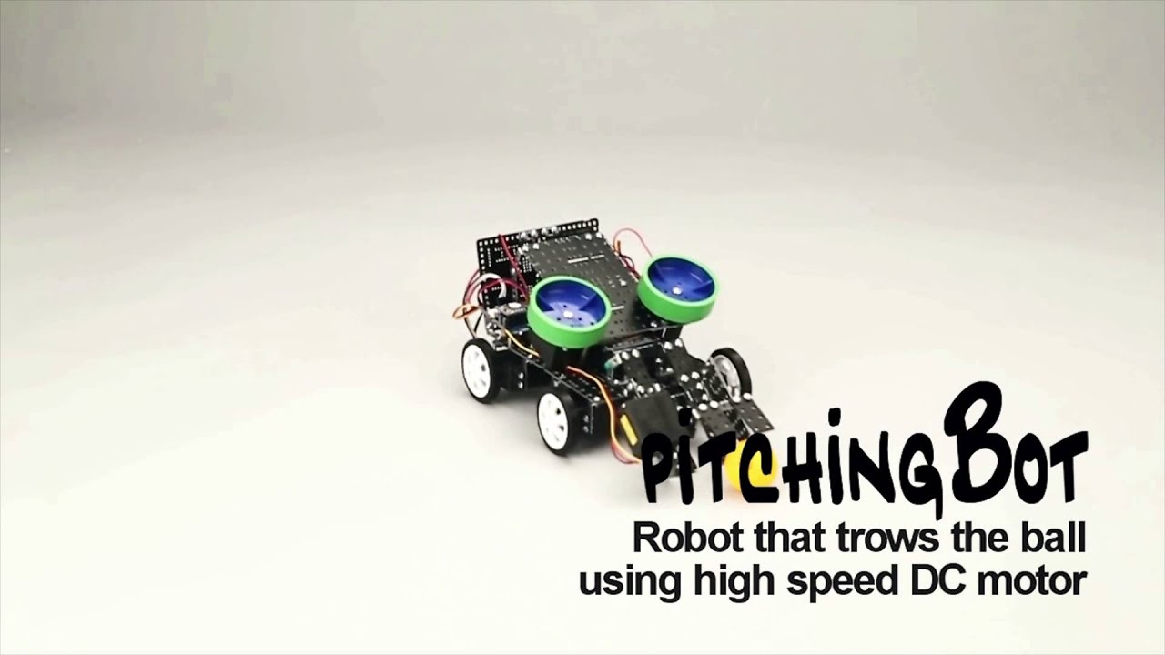 [ROBOROBO EDUCATION] ROBO KIT 5 - PITCHING BOT - YouTube