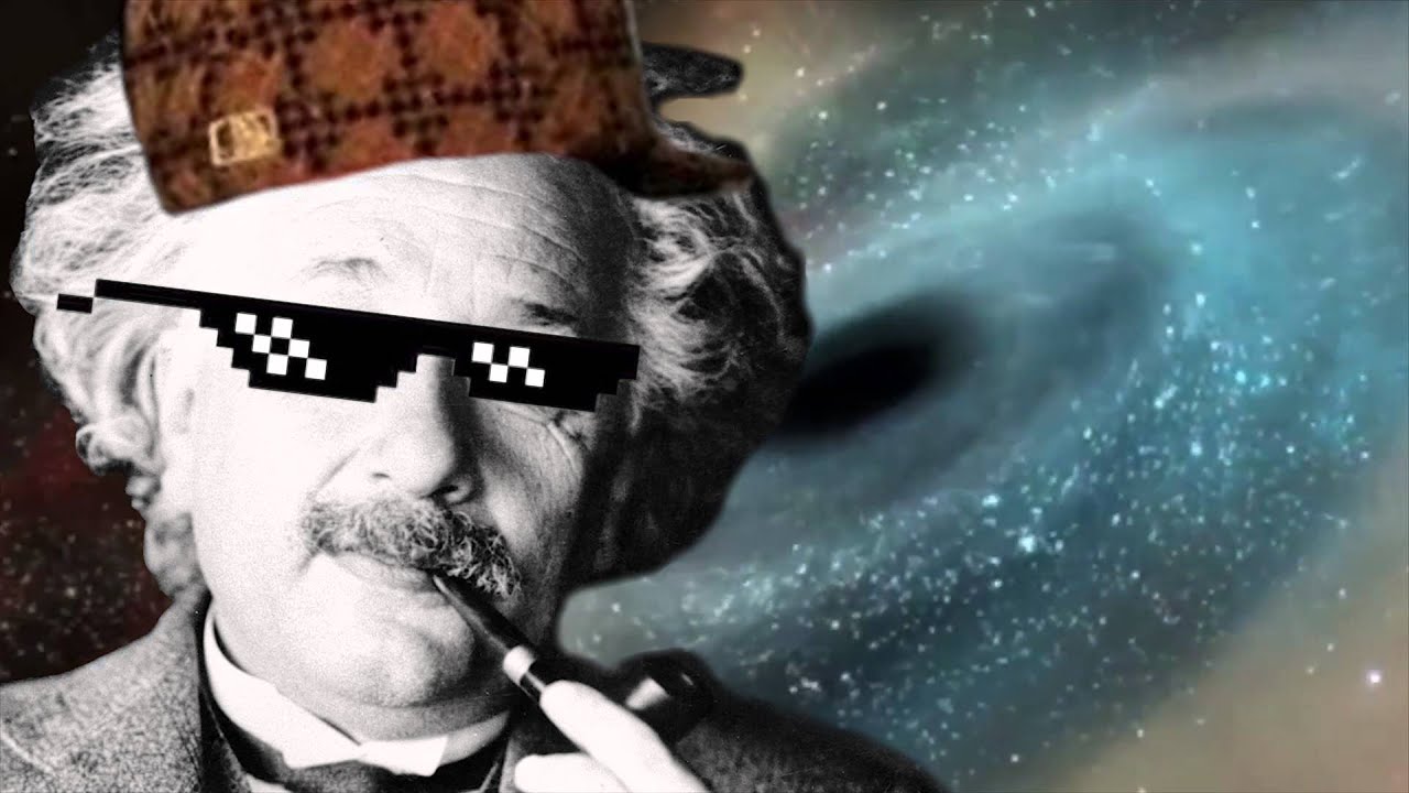 Thug Life Einstein - YouTube