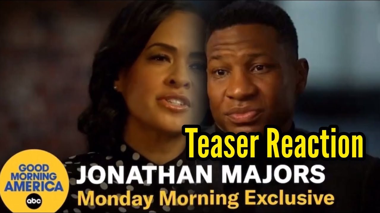 Good Morning America's Jonathan Majors Interview | Teaser Reaction ...