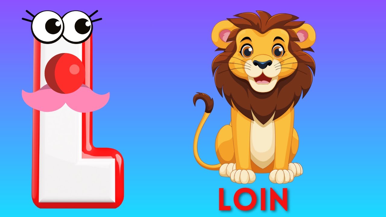 L Song Alphabet Words For Kids | Kiddo Journey - YouTube