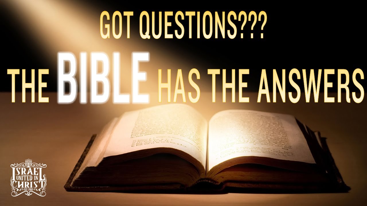 The Israelites: Got questions??? The BIBLE has the answers!!! - YouTube