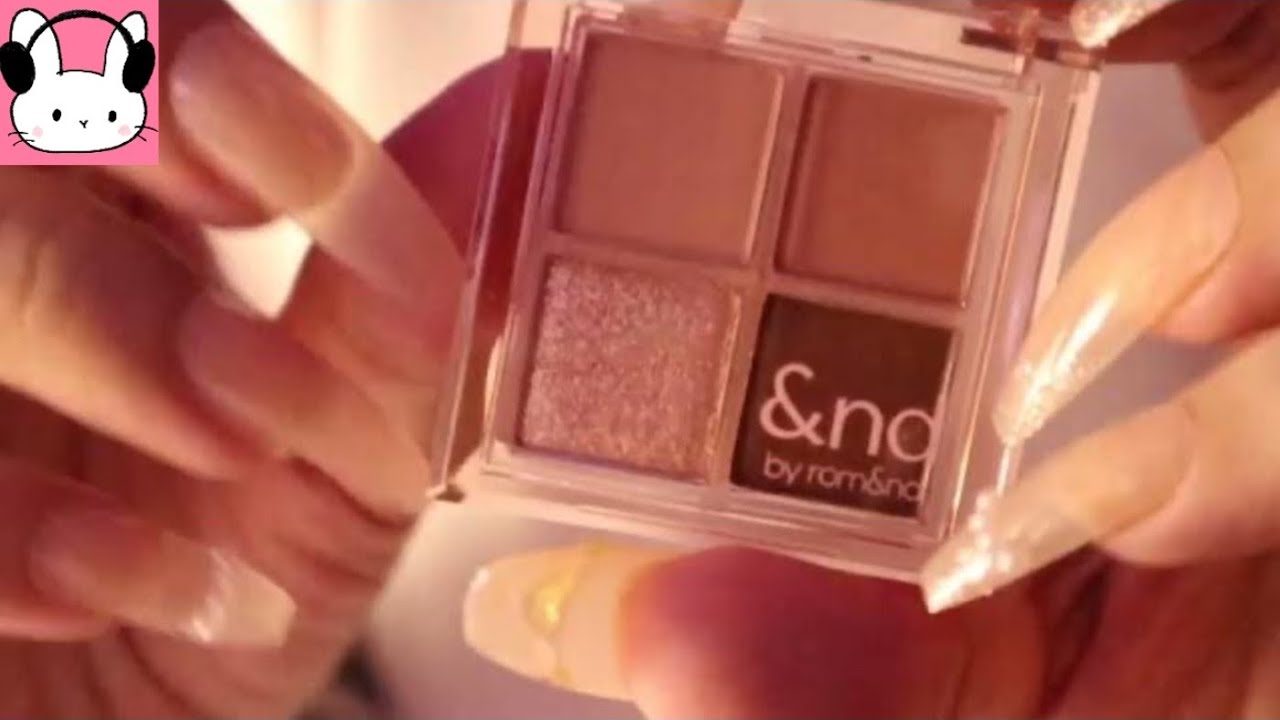 asmr sleep relaxaition makeup メイクロールプレイ japanese asmr - YouTube