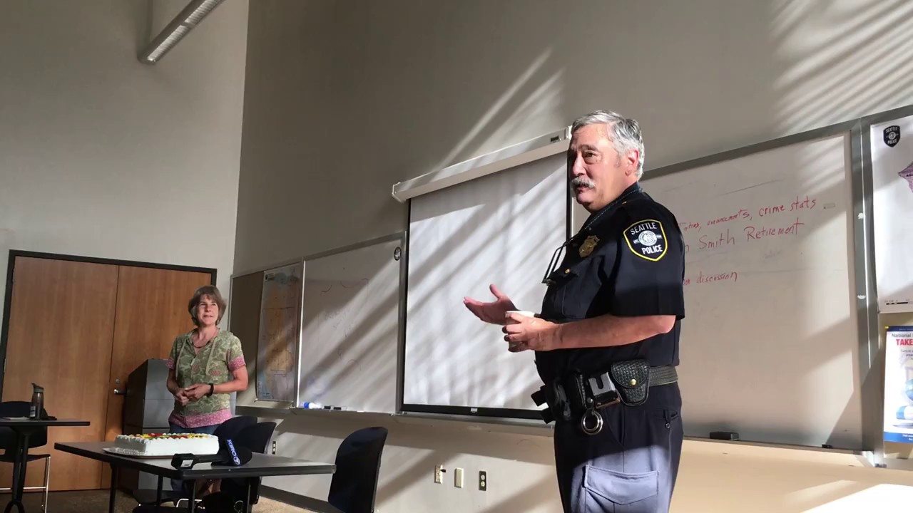 Lt. Ron Smith's farewell remarks at West Seattle Block Watch Captains ...