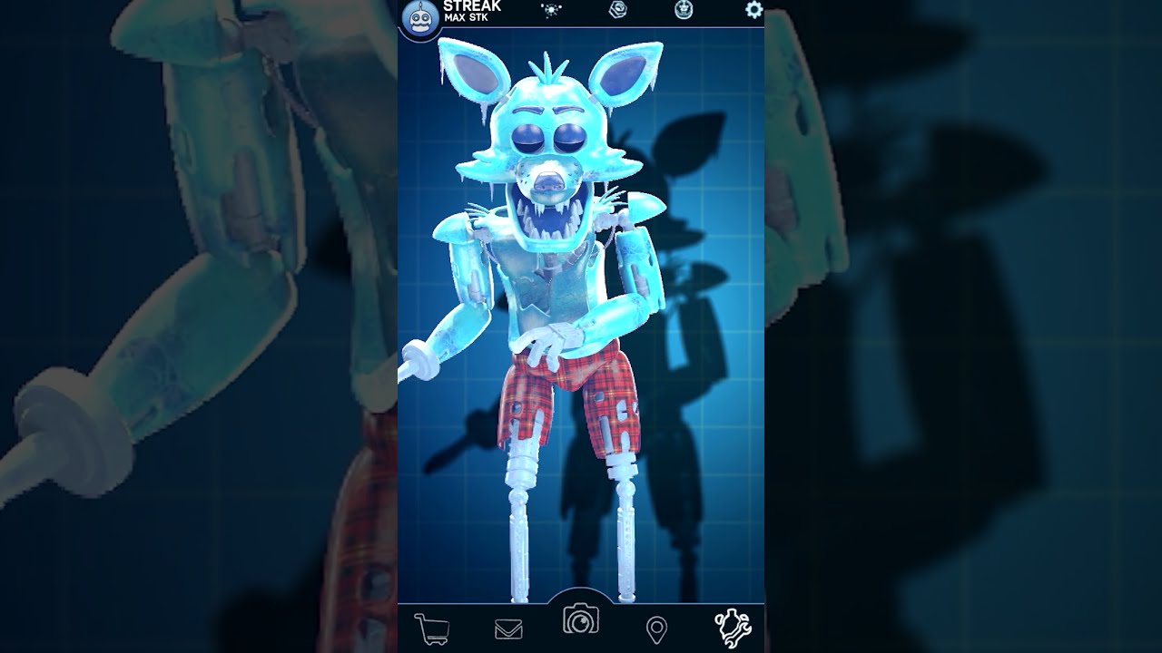 Frosted Foxy in FNaF AR - YouTube