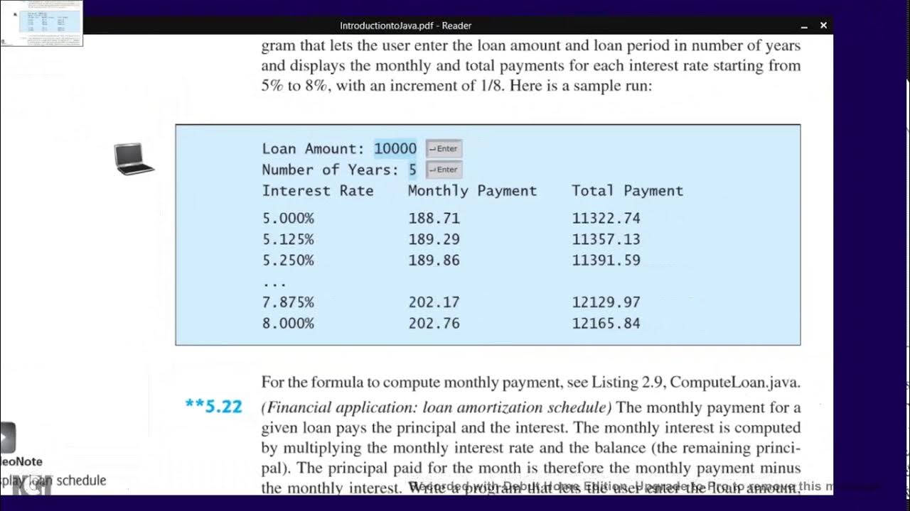 Introduction To Java Programming Exercise 5 21b - YouTube