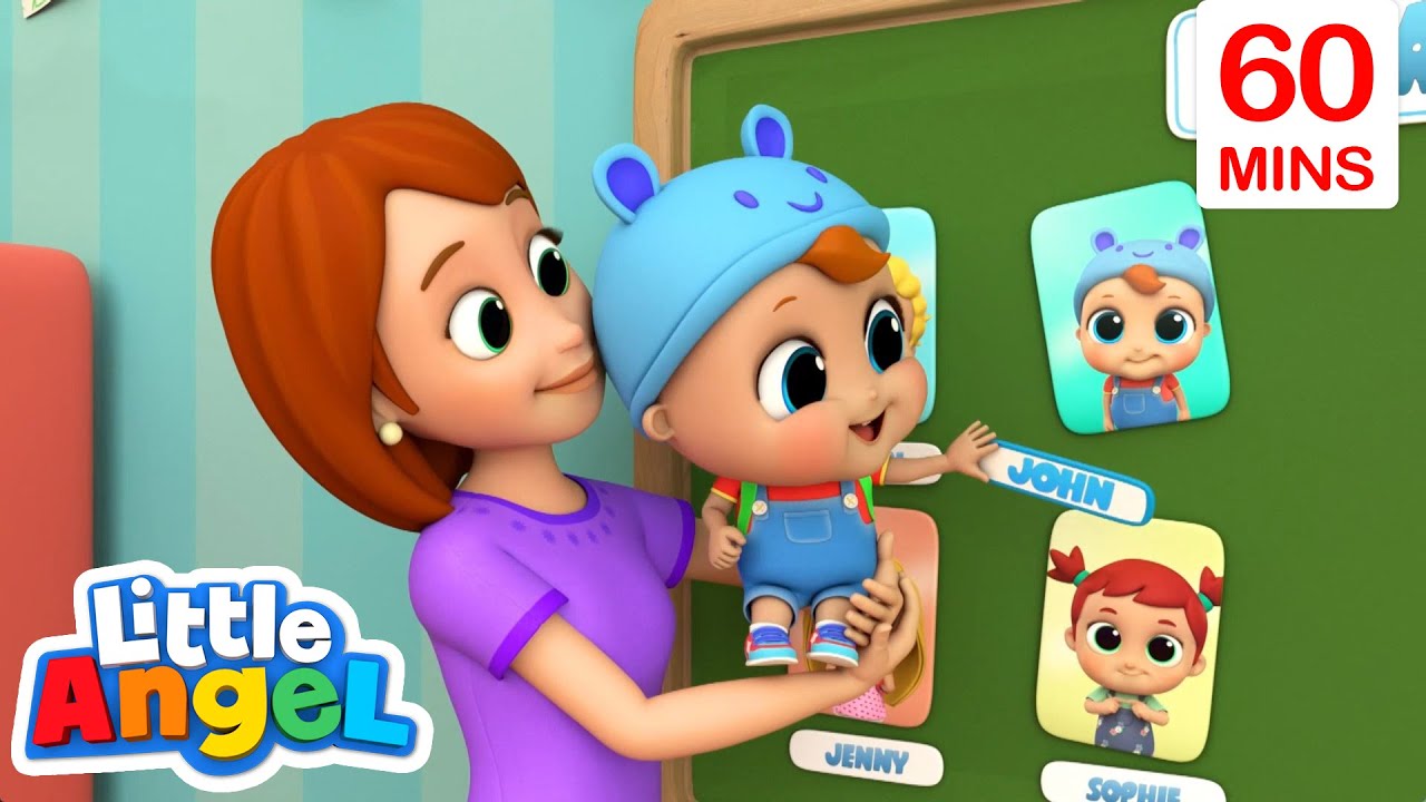 Little Angel - Learning At School And Playground | Educational Cartoons ...