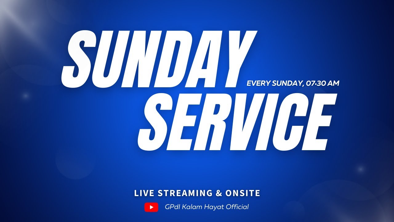 Sunday Service - Surat 1 Timotius | Januari 18, 2026 - YouTube