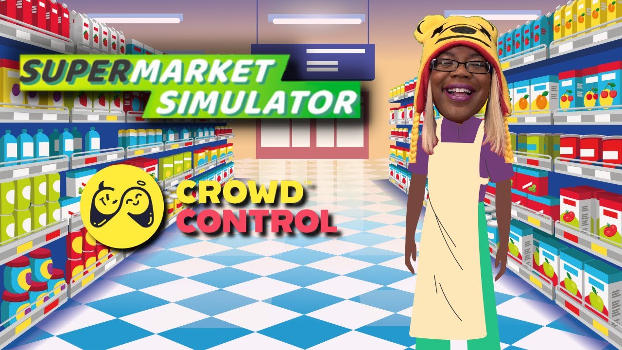 Goal To Make $15k | Crowd Control | Supermarket Simulator - YouTube