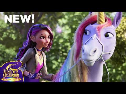 NEW Follow Your Heart Theme Song 🎵 from Unicorn Academy: Secrets Revealed | Cartoons for Kids