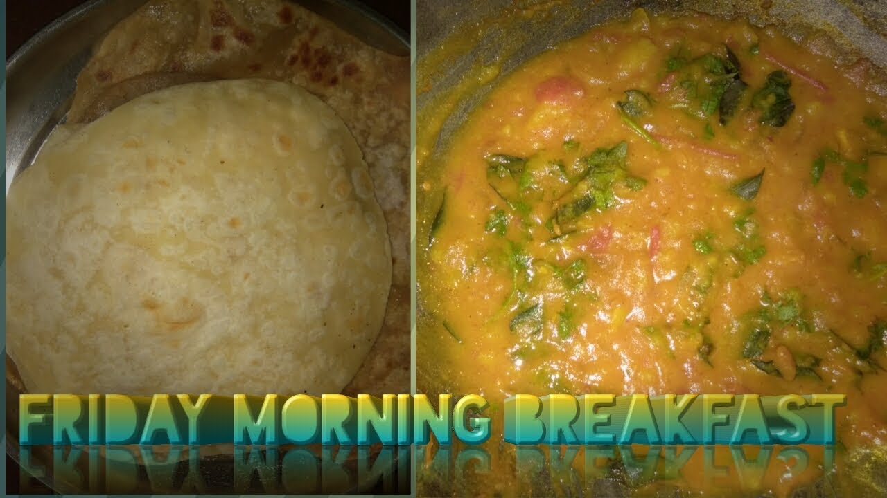 friday morning breakfast routine |sapathi | kurma by lovely taste ...