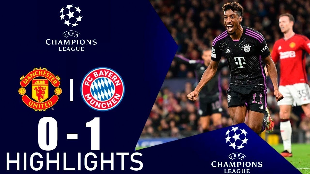 Man United vs Bayern Munich [0-1] | All Goals & Extended Highlights ...
