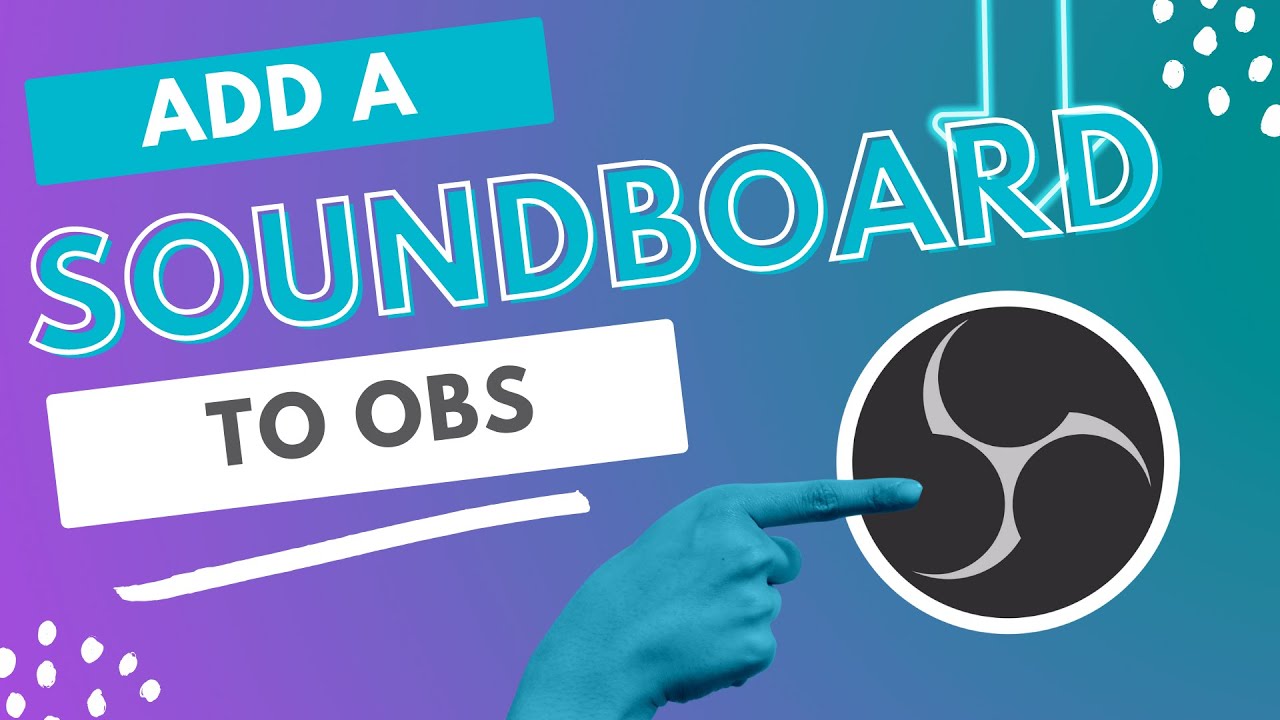 Easiest OBS Soundboard out there #obs #obstips - YouTube