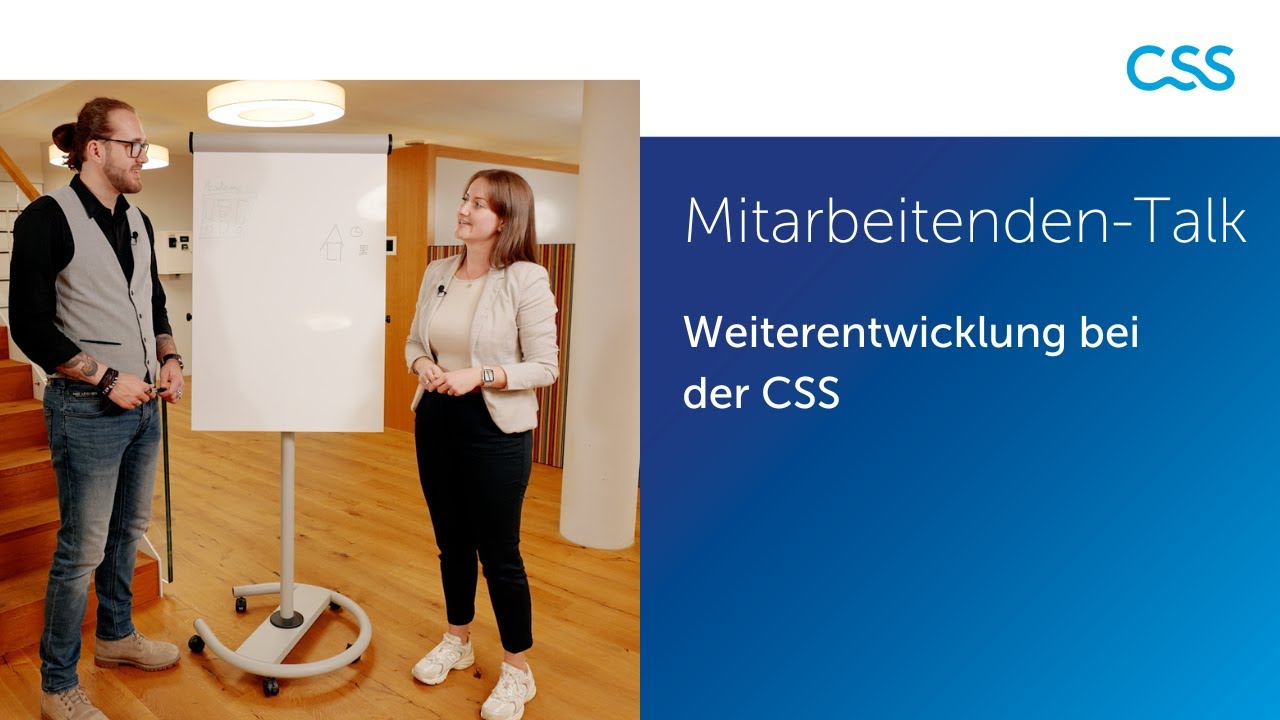 Mitarbeitenden-Talk: Weiterentwicklung bei der CSS - YouTube