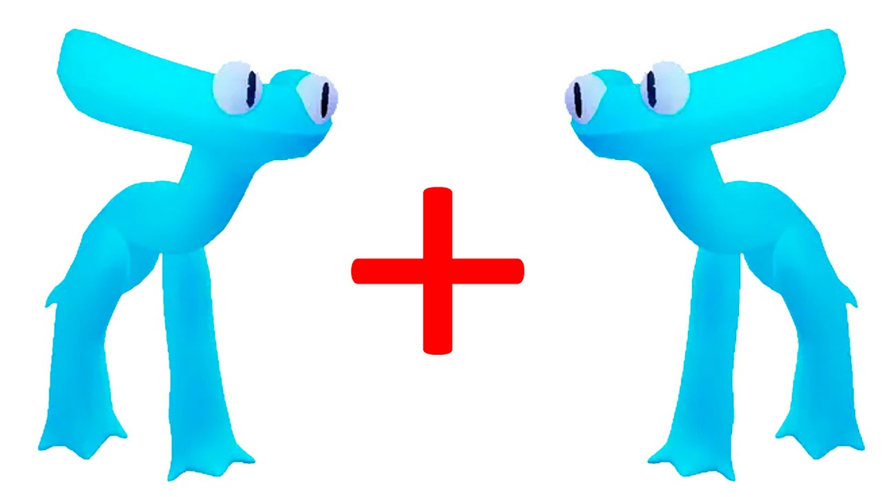 Cyan + Cyan = ??? | Roblox Rainbow Friends Animation - YouTube
