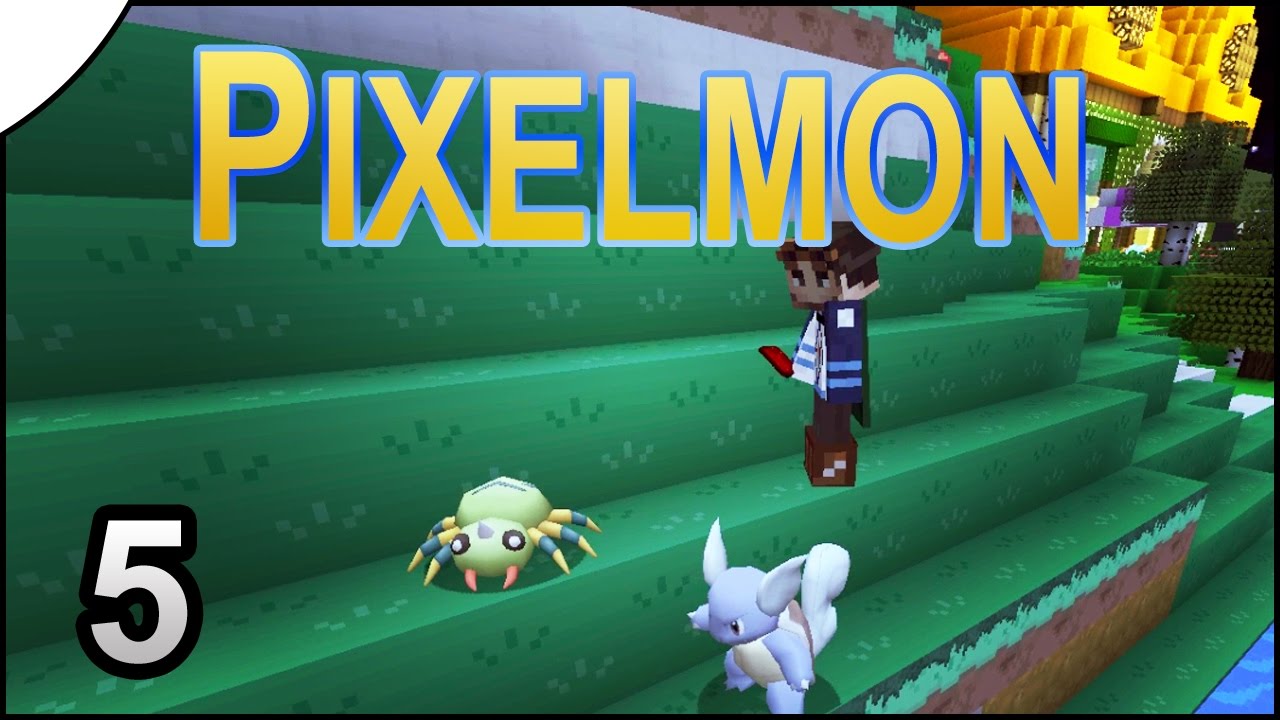 Pixelmon || 5 || Training! - YouTube