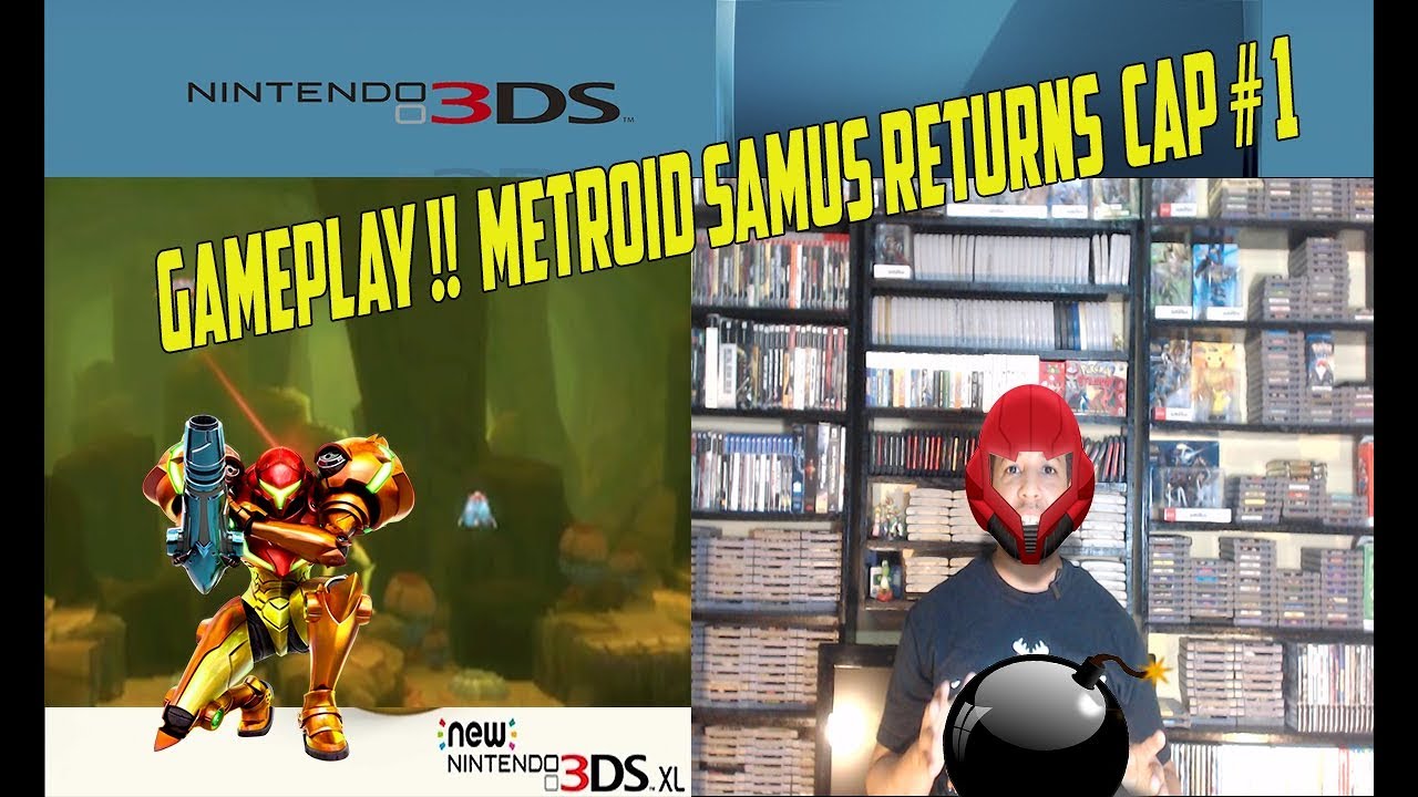 METROID SAMUS RETURNS GAMEPLAY #1 Esp - Guia - 3DS - Nintendo - Estreno ...