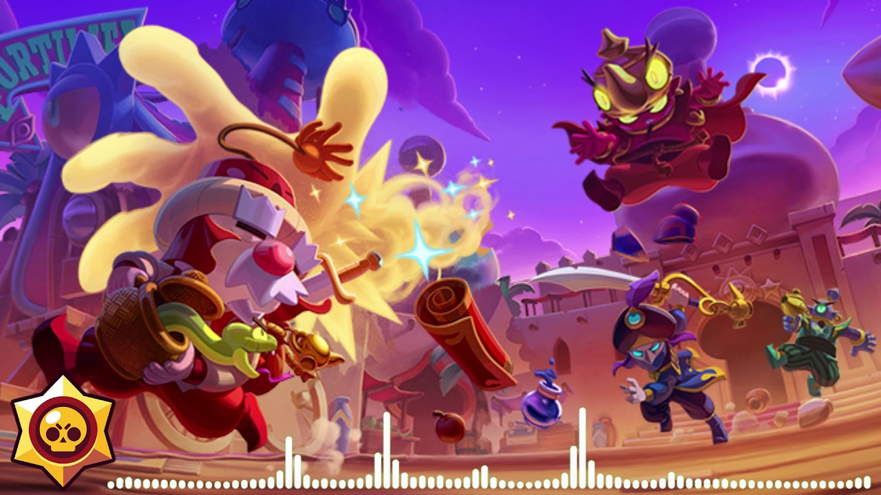 Brawl Stars OST - Tara's Bazaar Menu - YouTube