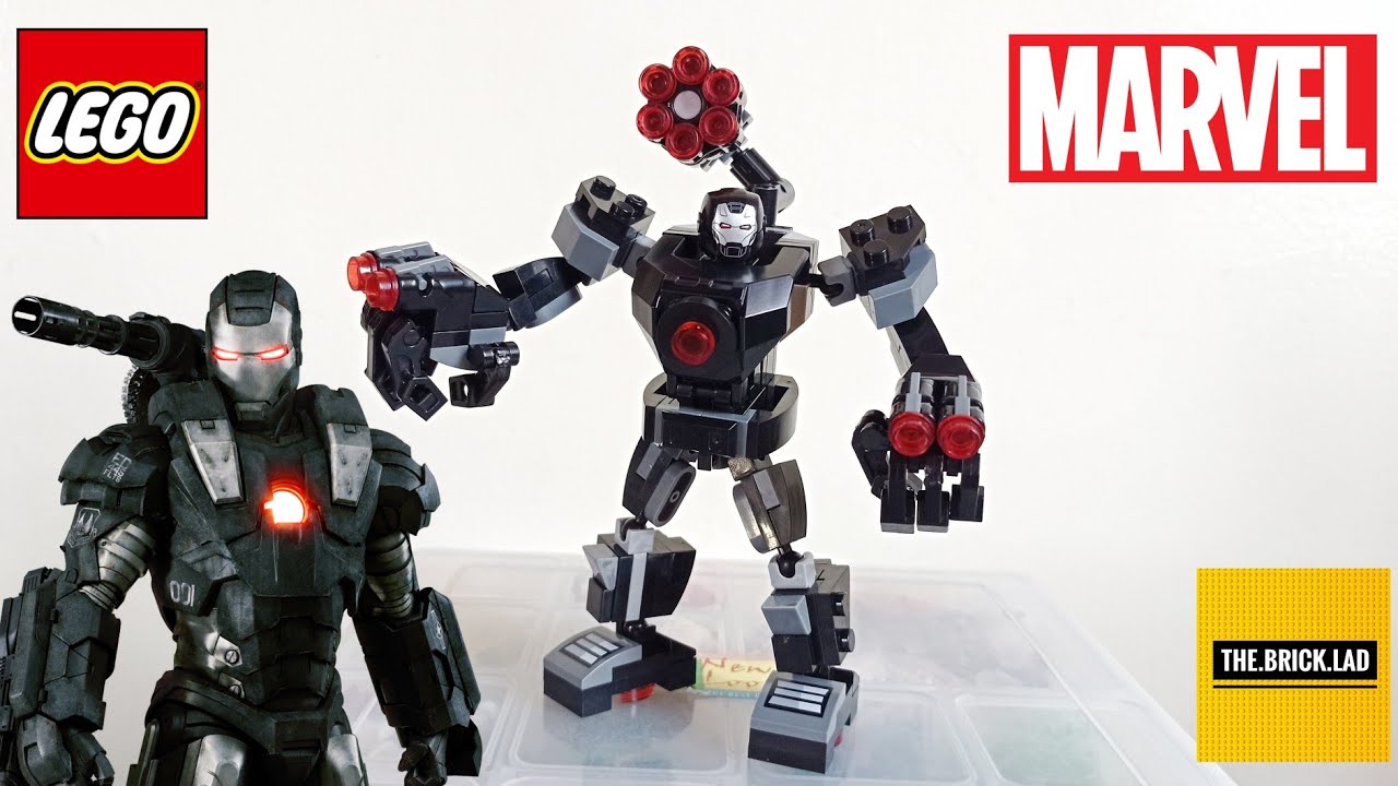 LEGO War Machine Mech Iron Man MOC #lego #marvel #ironman #warmachine # ...