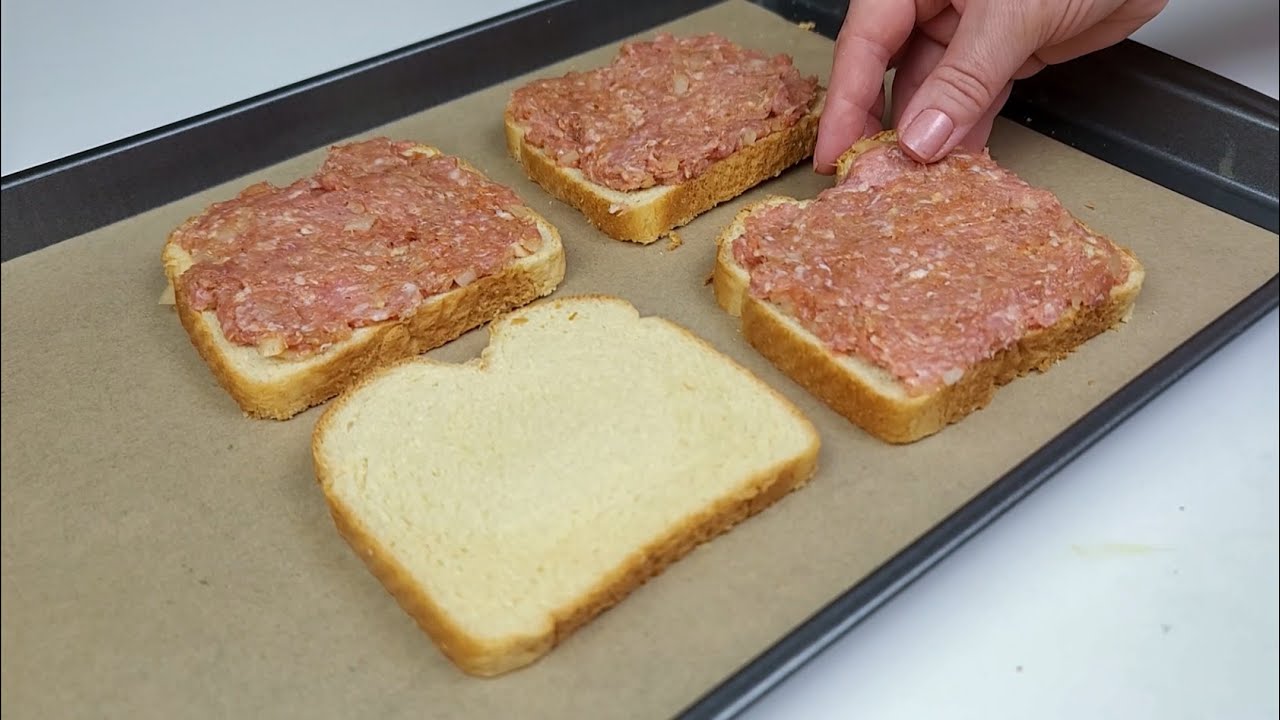 I’ve never eaten such a simple and delicious toast ️🔝Take bread and ...