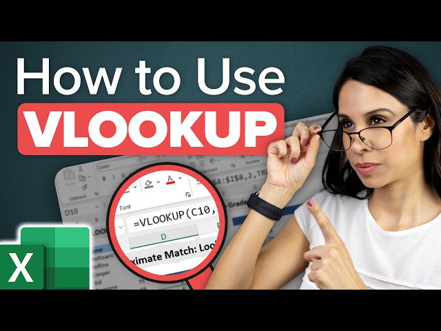 Vlookup Tutorial For Excel Everything You Need To Know Youtube