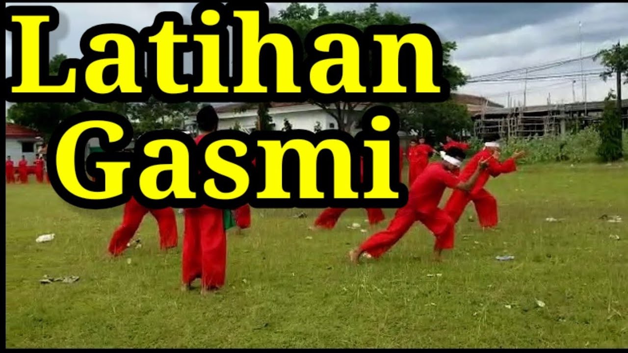 Semangatnya latihan gerakan salam Gasmi - YouTube