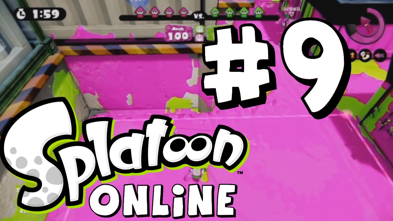 Splatoon ONLINE - #9 - Stream 2 [HD] - YouTube