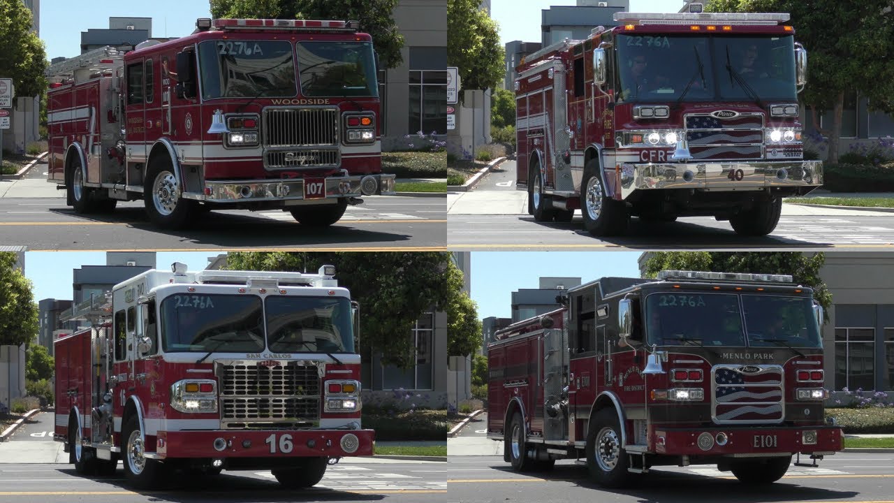 San Mateo County Strike Team 2276A Deploying to the Shelly Fire! - YouTube