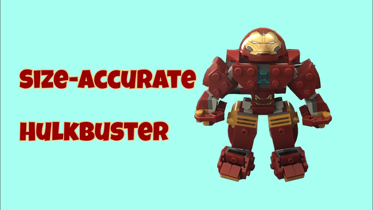 LEGO Mini/Size-Accurate Hulkbuster - YouTube