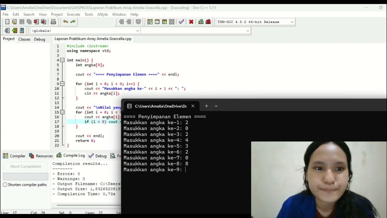 Laporan Praktikum Array (202432080) - YouTube