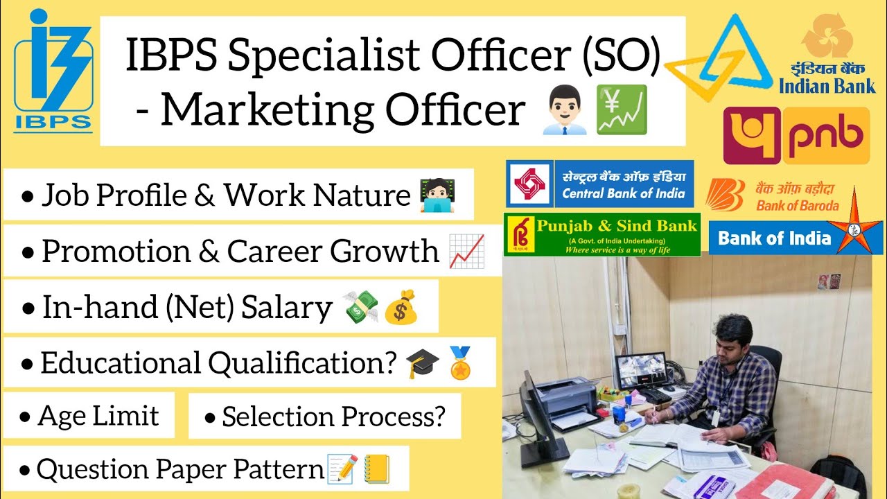 IBPS SO - Marketing Officer - Eligibility - Job Profile - Salary ...