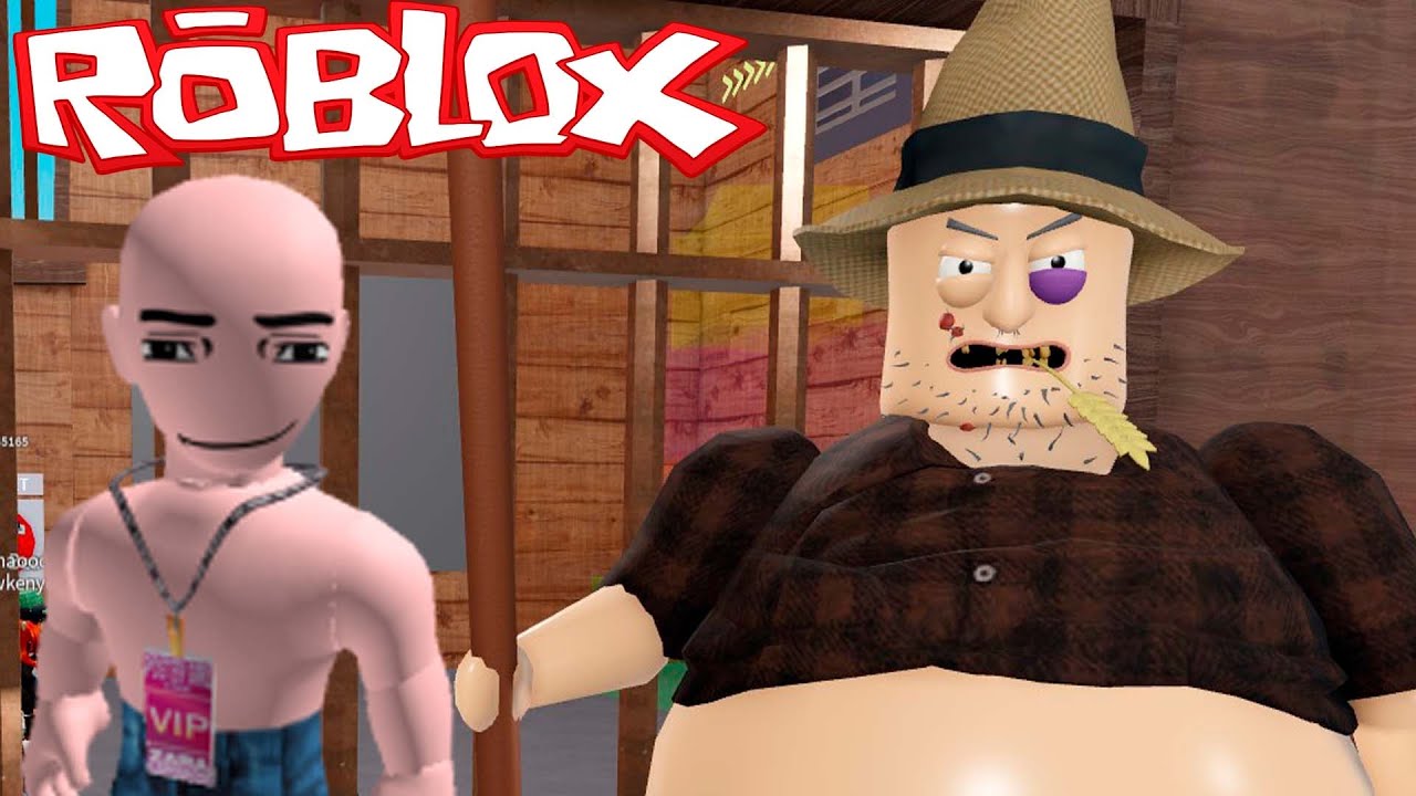 Побег От Толстого Фермера в ROBLOX!!! | TIM'S FARM BREAKOUT! - YouTube