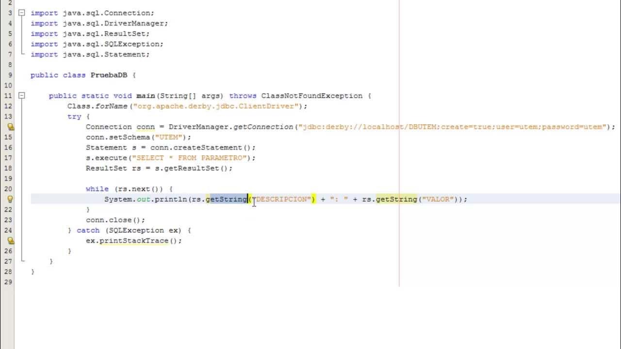 Uso de Derby con Netbeans - YouTube