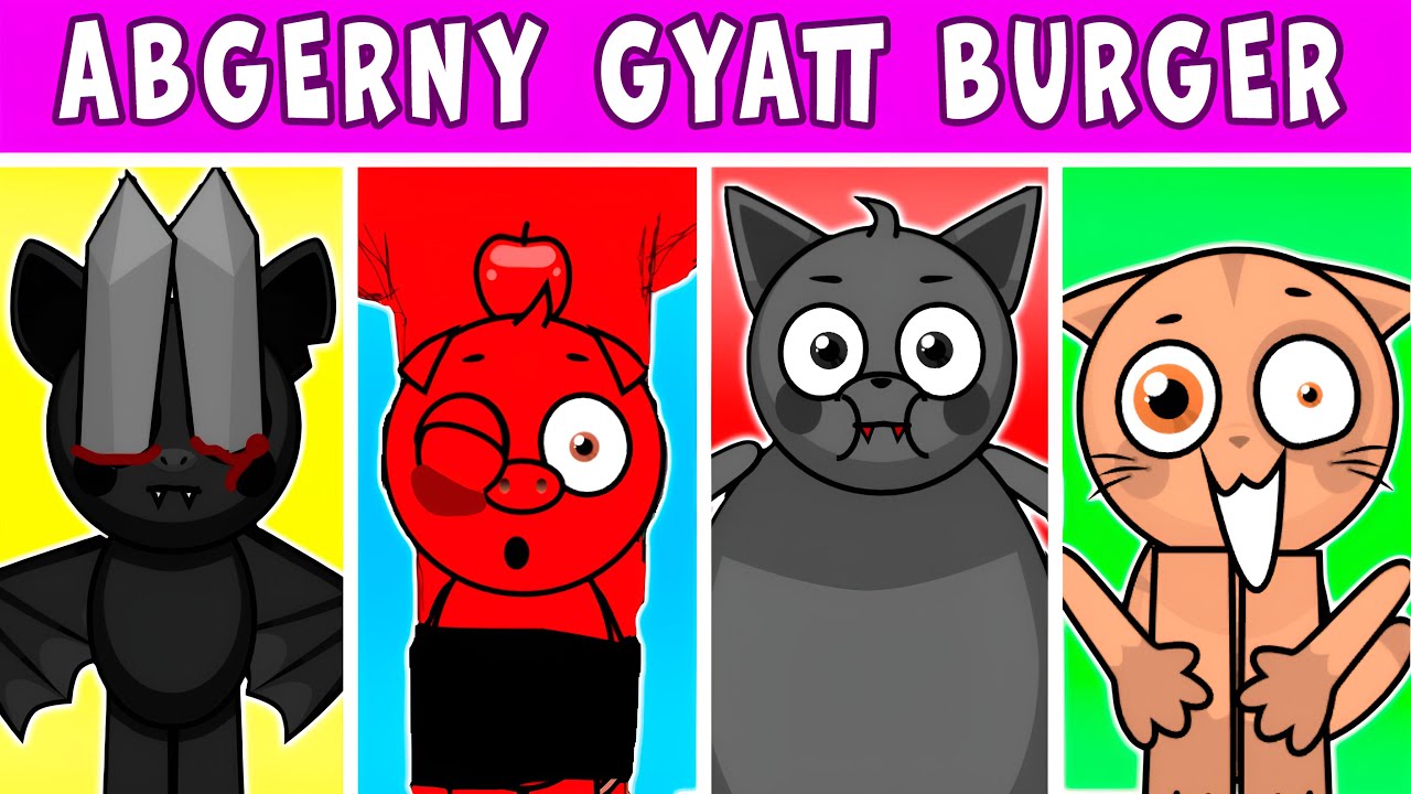 Incredibox Sprunki but Abgerny Gyatt Burger Meme Version - YouTube