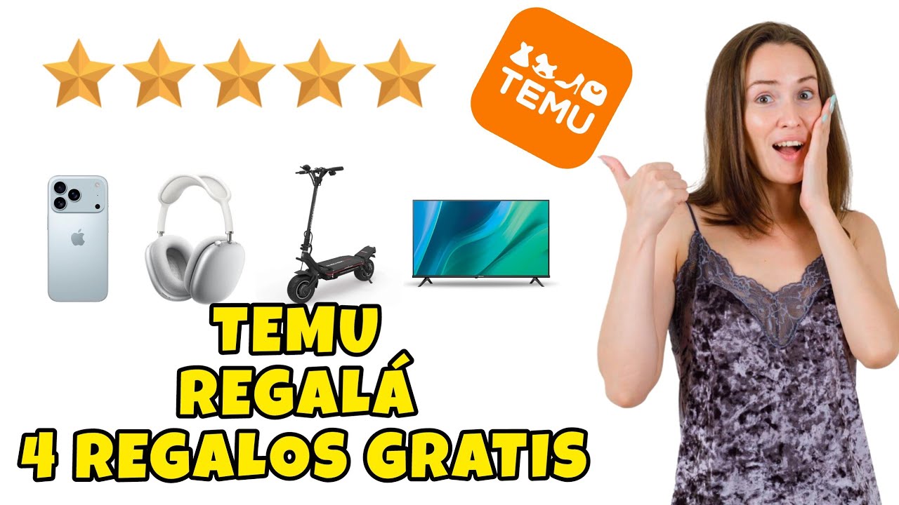 CUATRO REGALOS 🎁 DE TEMU TOTALMENTE GRATIS 🤑 - YouTube