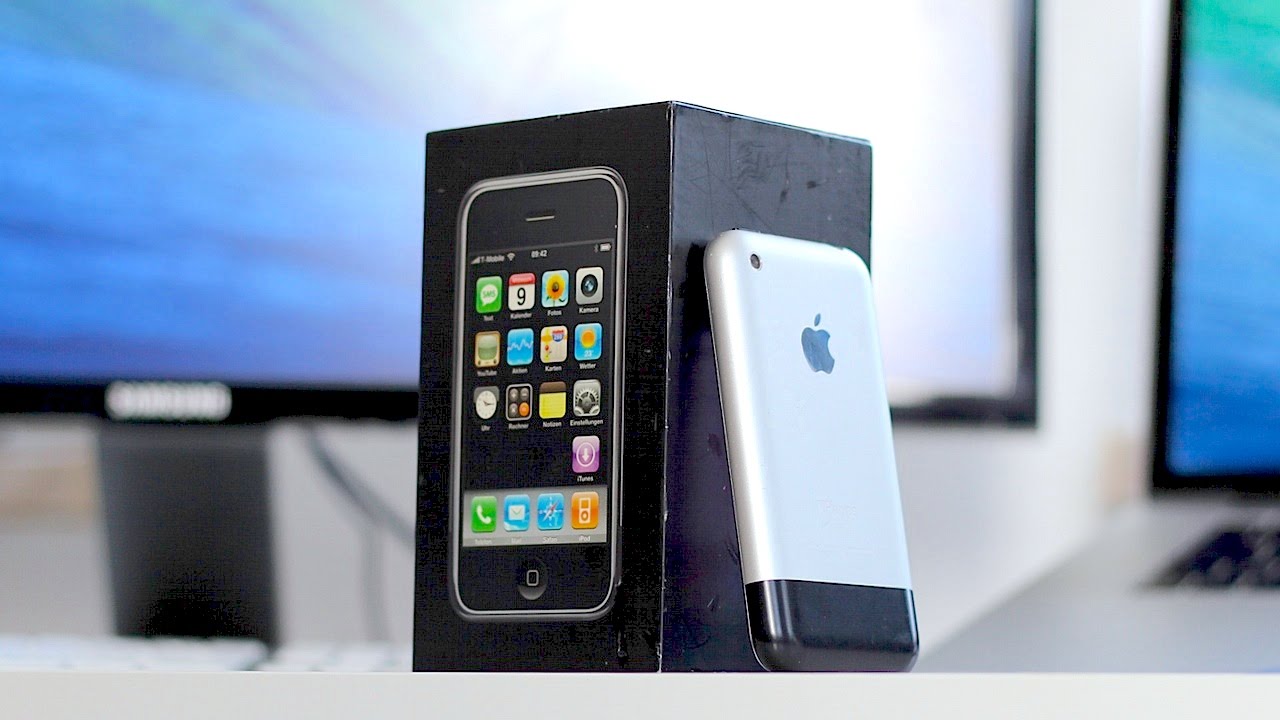 Retro Unboxing vom allerersten iPhone! - felixba - YouTube